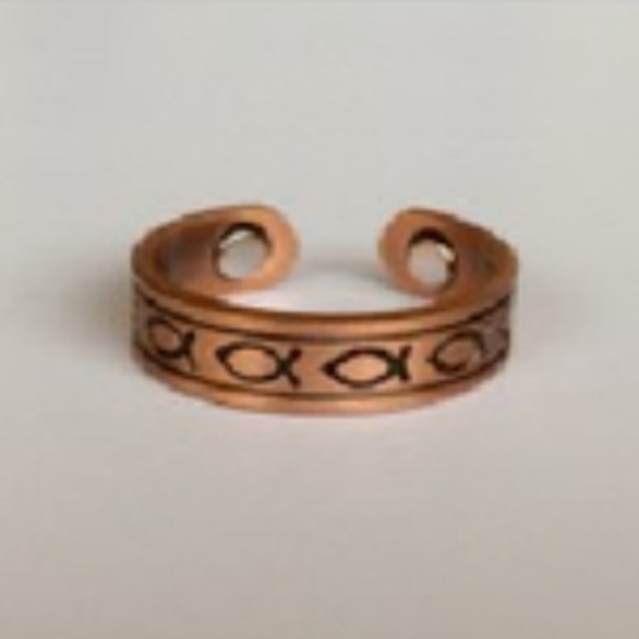 Jewelry | Copper Christian Fish Symbol Toe Ring | Poshmark